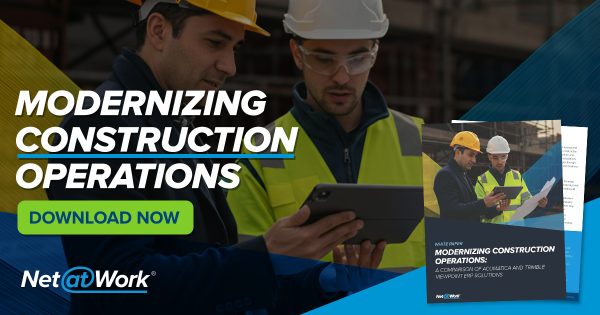 Construction ERP Comparison - Acumatica & Trimble Viewpoint