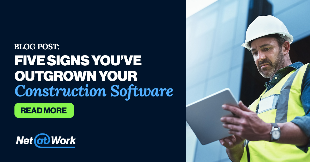 5 Signs You've Outgrown Your Construction Software | Modernization Guide